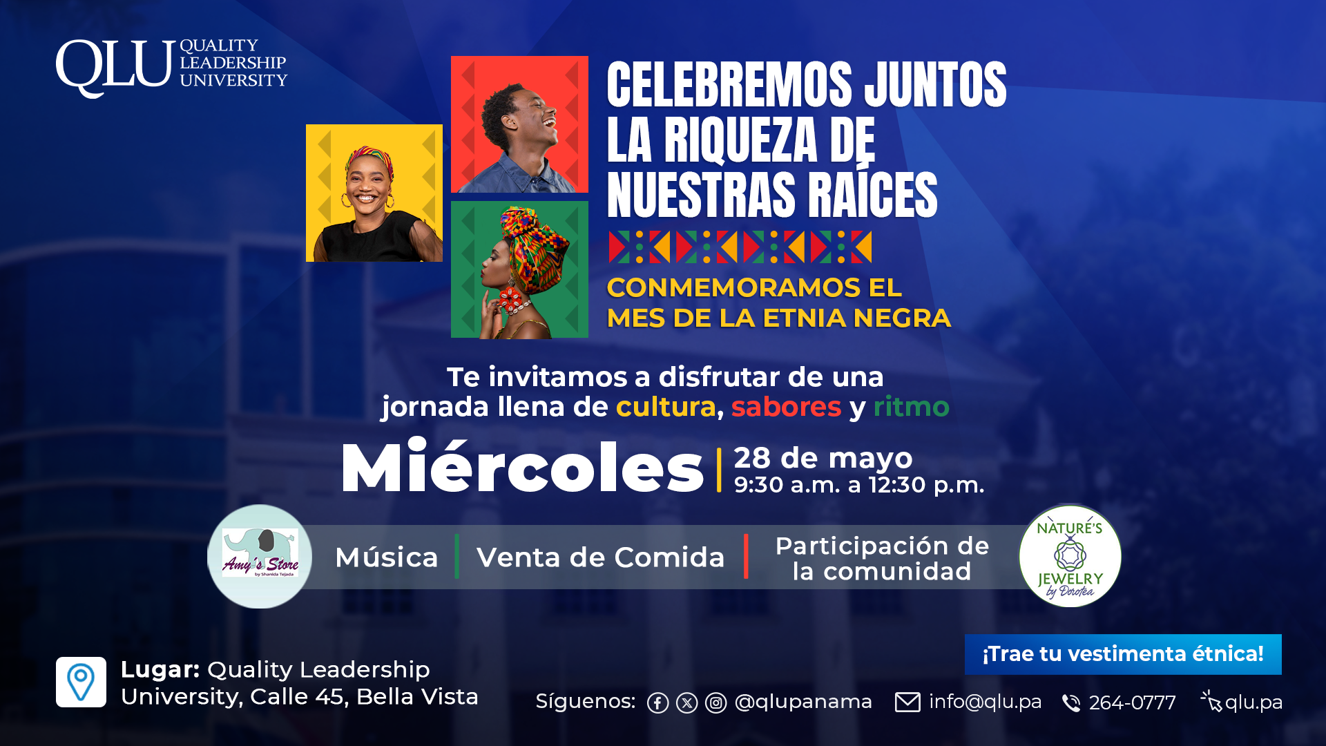 Mes de la Etnia Negra – Intranet | QLU